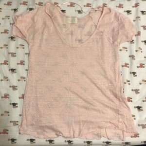 Zara | Tops | Zara Collection Basic Tshirts Pink | Poshmark